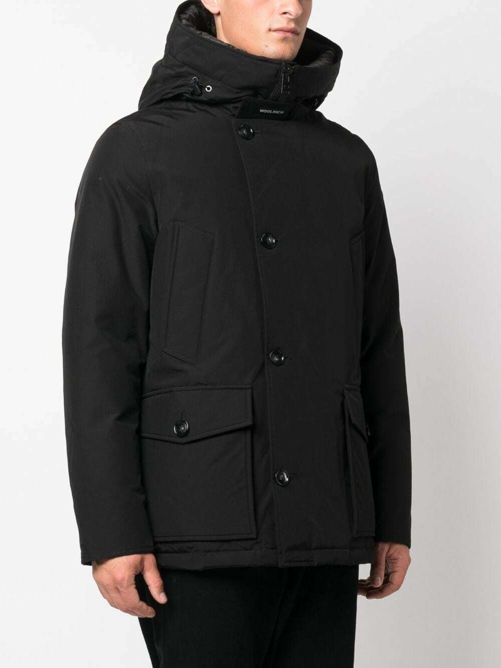 WOOLRICH - Jacket With Logo Woolrich