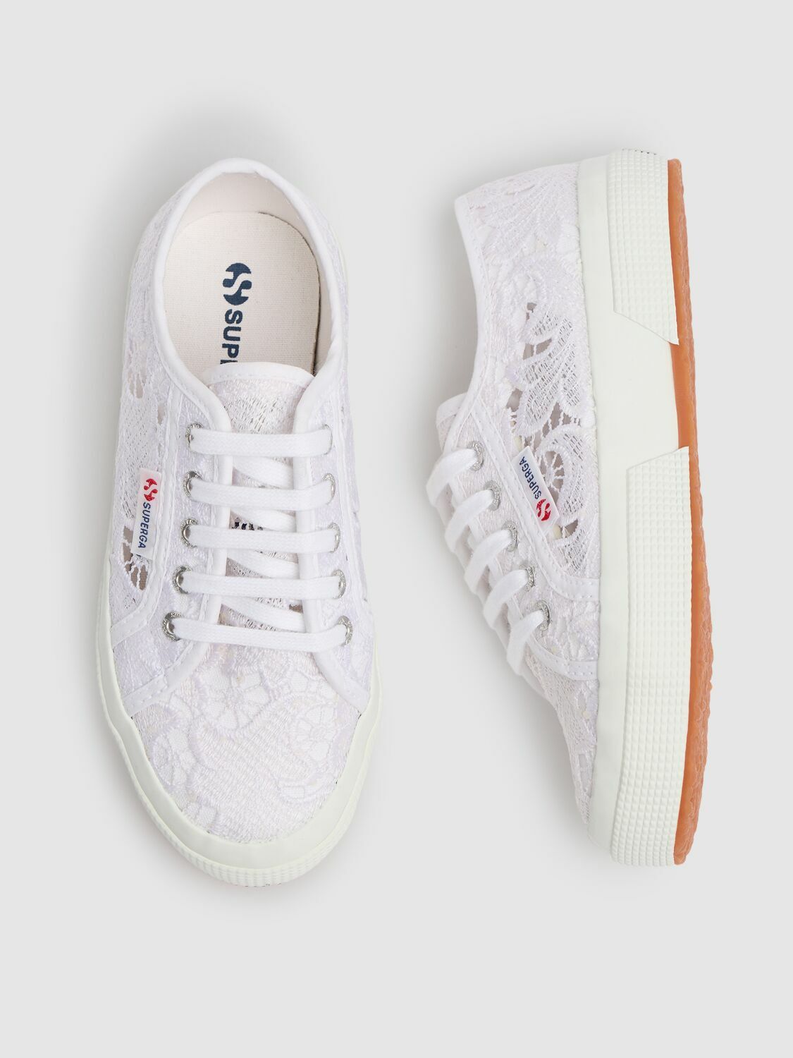 SUPERGA 2750-kids Macramé Lace-up Sneakers Superga