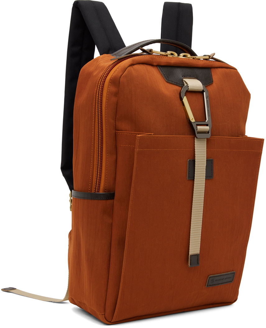 master-piece Orange Link Backpack Master-Piece Co