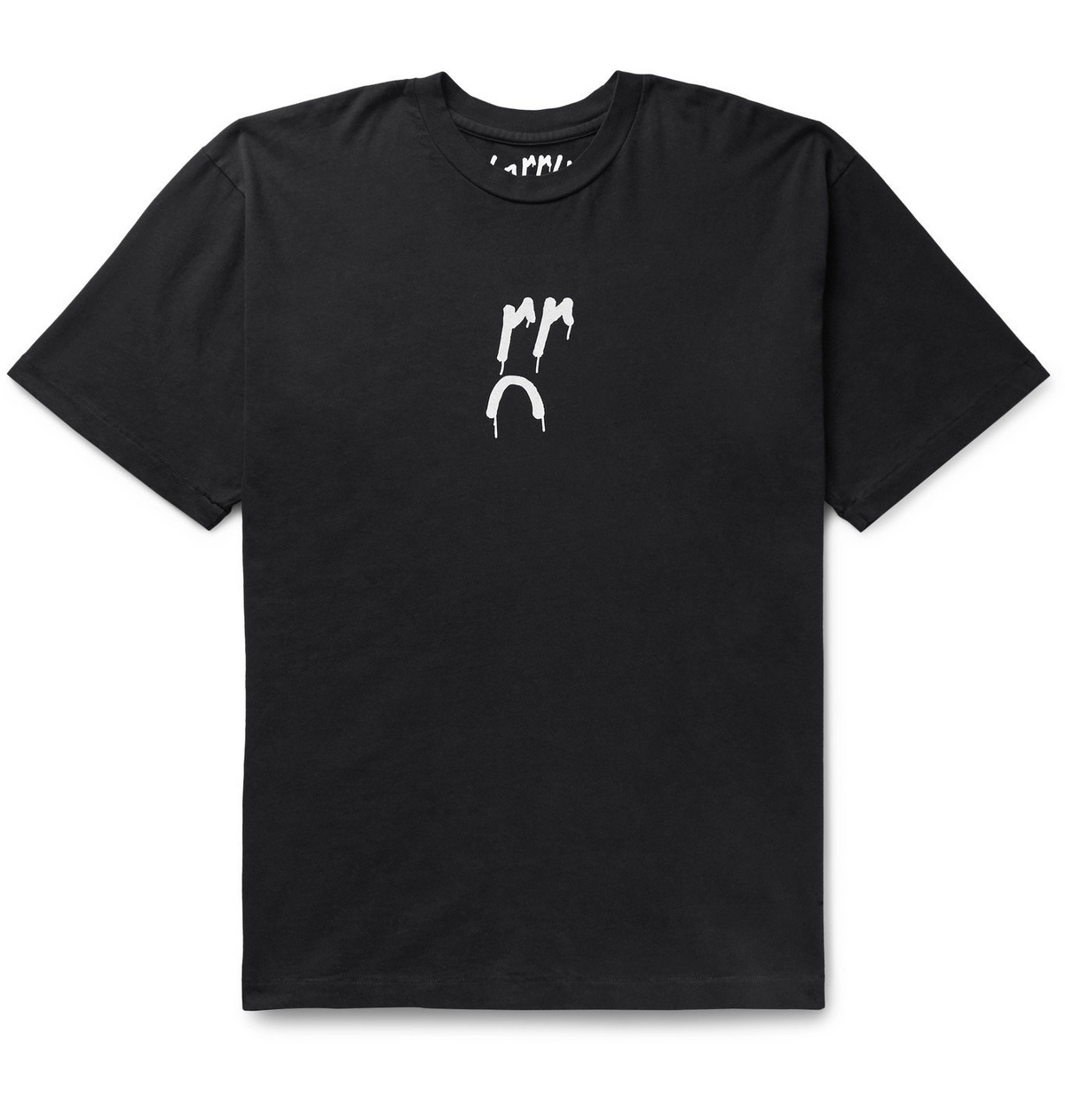 Sorry In Advance - Logo-Print Cotton-Jersey T-Shirt - Black Sorry In ...