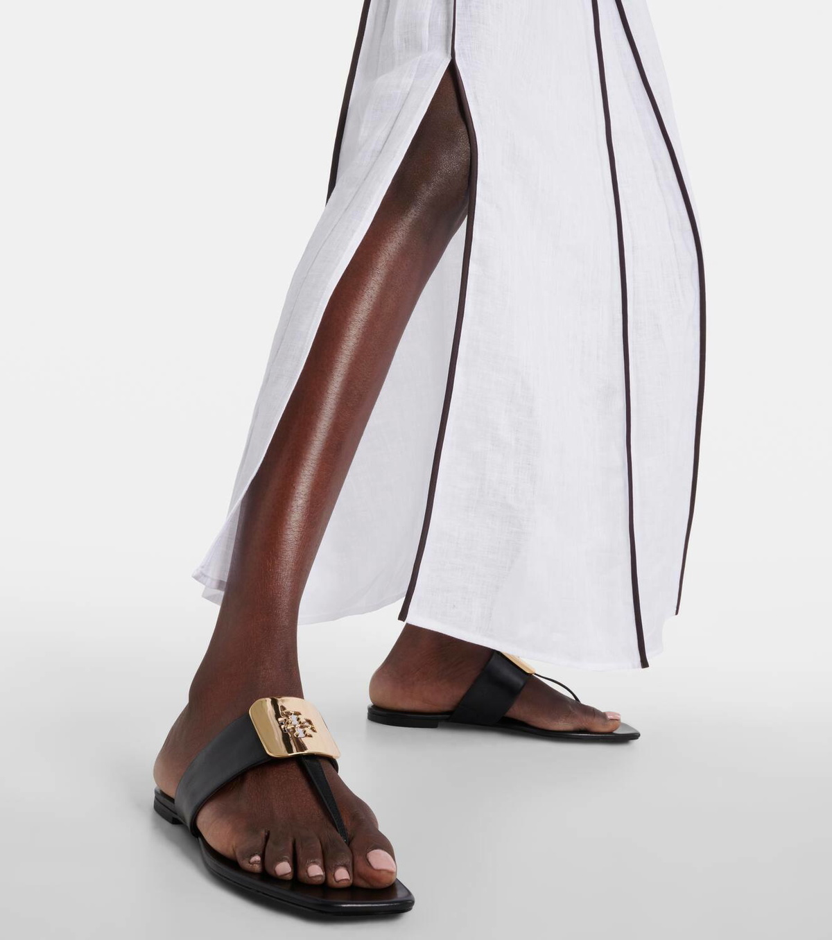 Tory Burch Georgia leather thong sandals Tory Burch