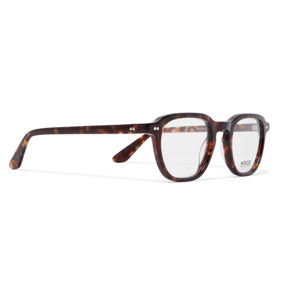 Moscot - Billik Round-Frame Tortoiseshell Acetate Optical Glasses - Men ...