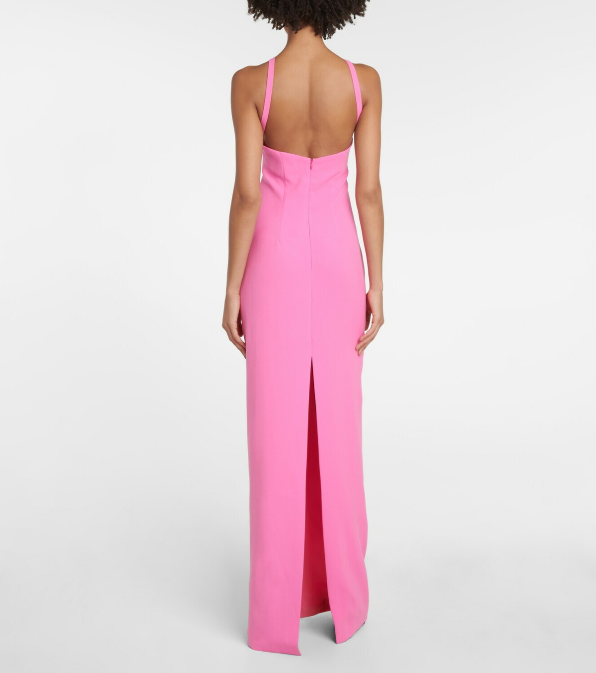 Mônot Cutout halterneck gown Monot