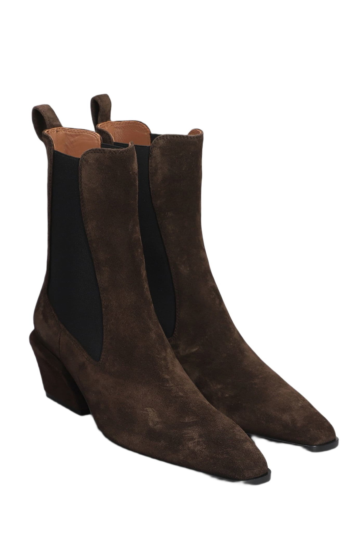 Paris Texas Bettina Anke Boot 50 Texan Ankle Boots In Brown Suede Paris ...