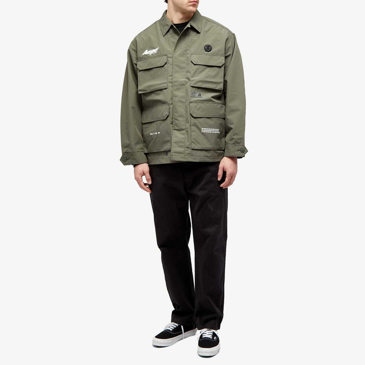 Men's AAPE Mountain Jacket in Yellow (Brown) AAPE by A Bathing Ape