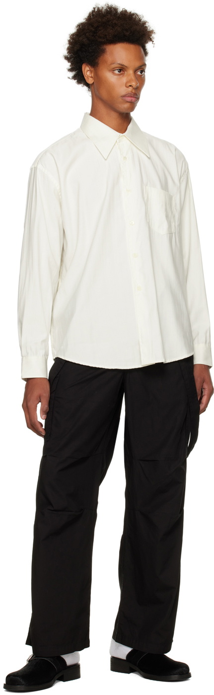 Our Legacy White Coco 70s Shirt Our Legacy