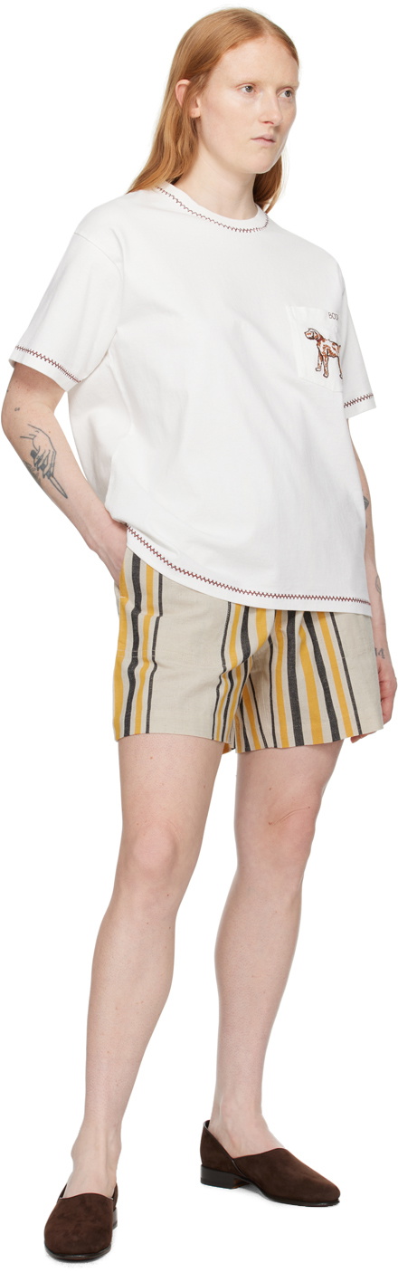 Bode White Griffon T-Shirt Bode