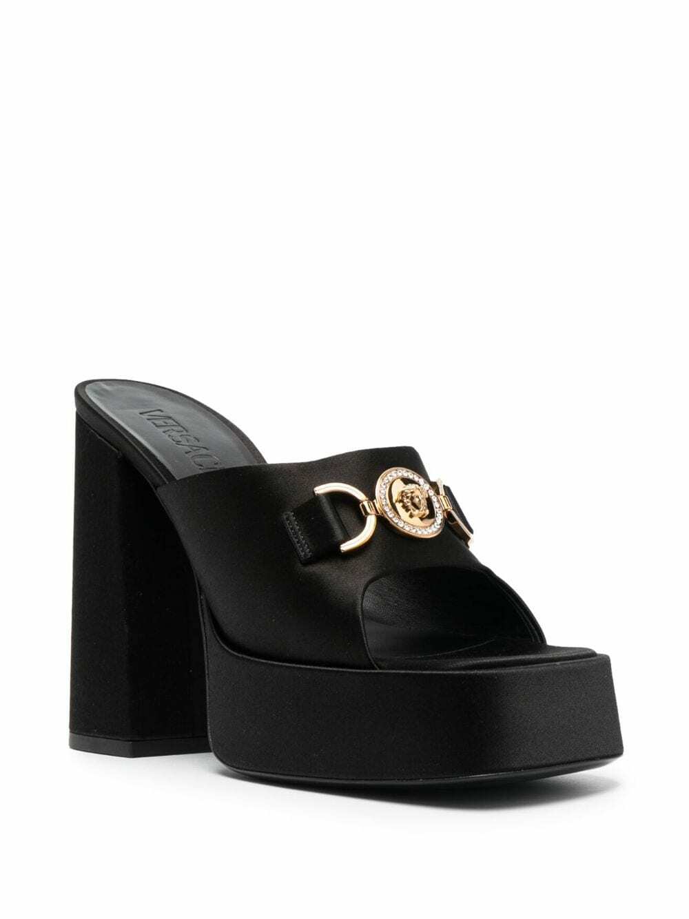 VERSACE - Medusa Aevitas Platform Mules Versace
