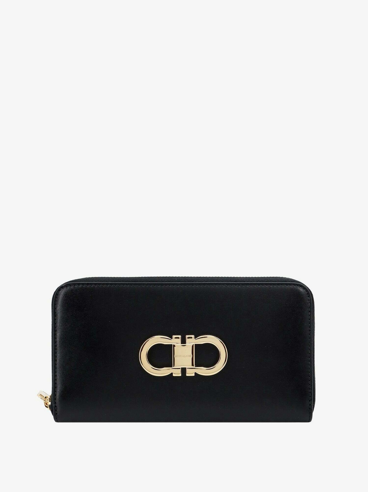 Ferragamo Wallet Black Womens Salvatore Ferragamo