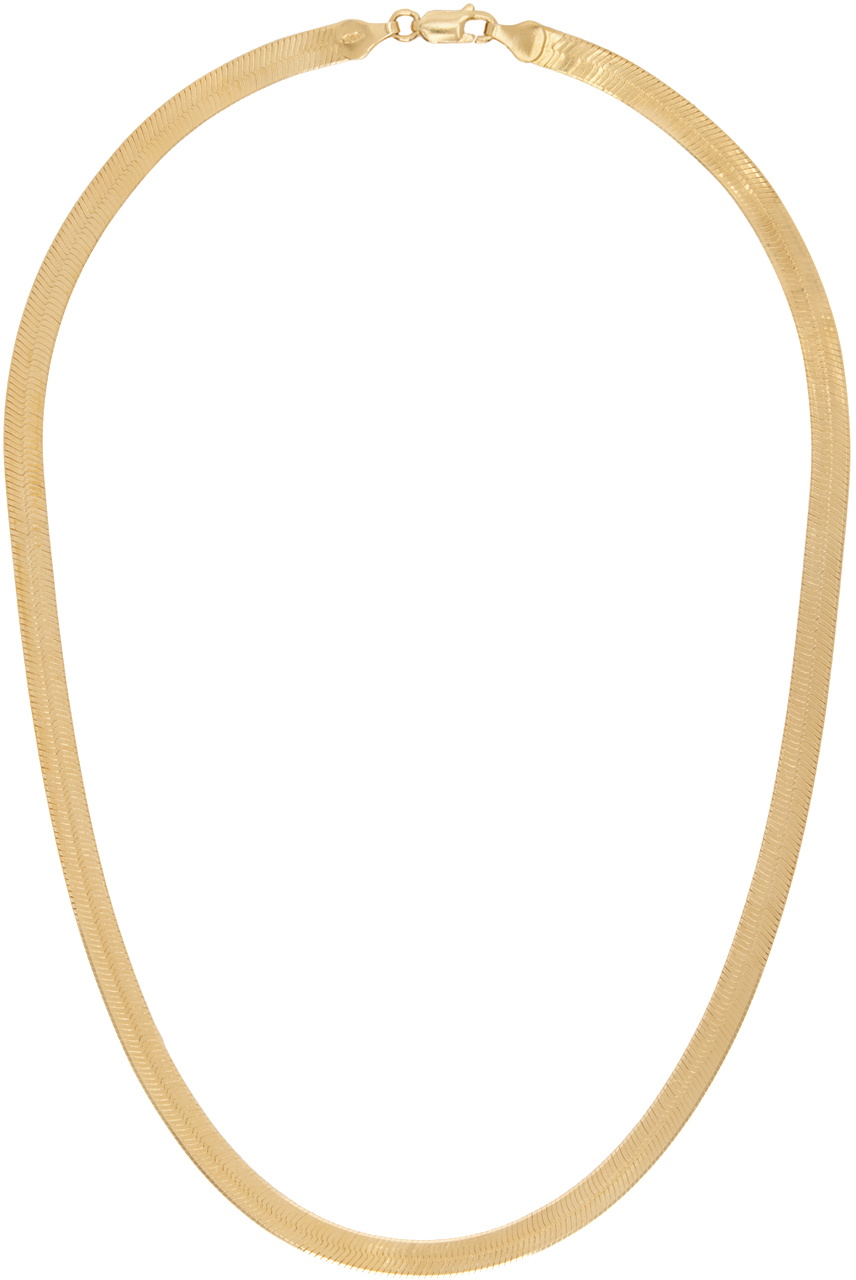 Ernest W. Baker Gold Snake Chain Necklace Ernest W. Baker