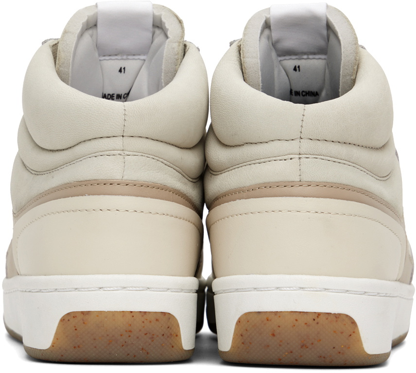 rag & bone Off-White Retro Court Mid Sneakers Rag and Bone