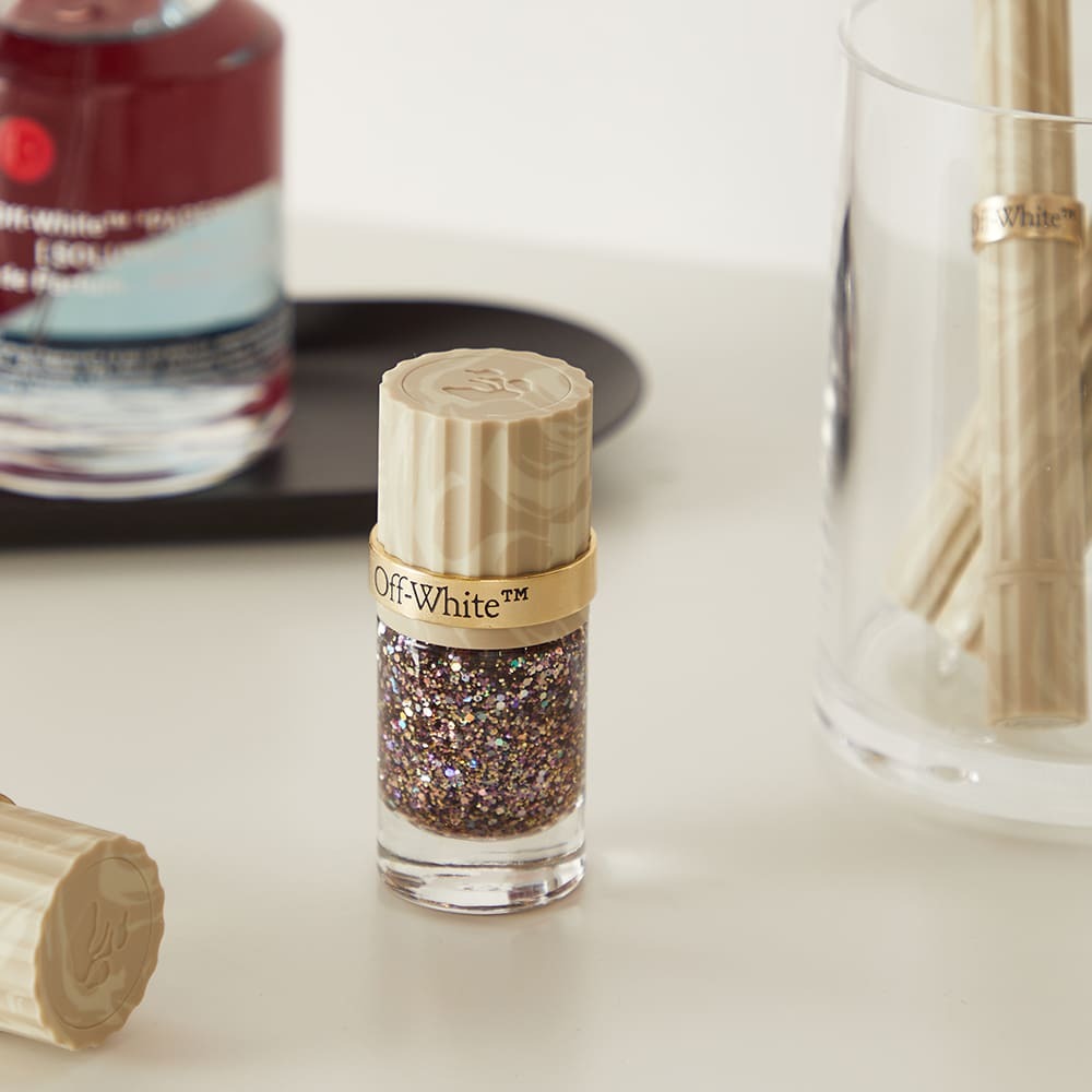 Off-White Glitter Nail Polish Off-White