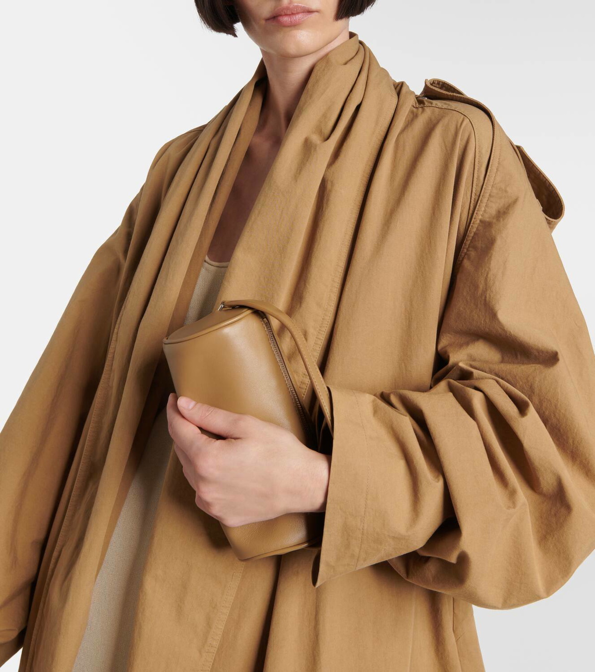 The Row Round '90s leather tote bag The Row