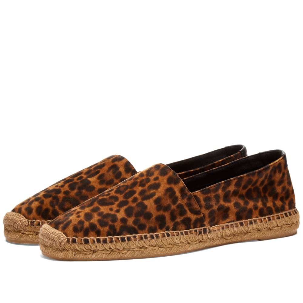 Saint Laurent Leopard Espadrille Saint Laurent