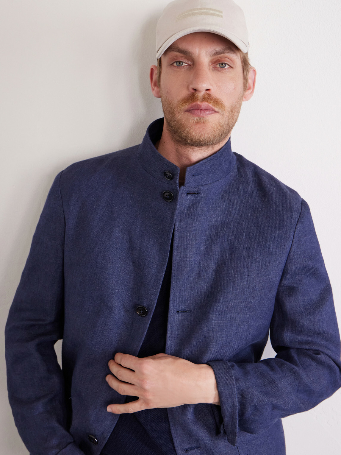 Zegna - Oasi Logo-Detailed Linen Baseball Cap - Neutrals Zegna