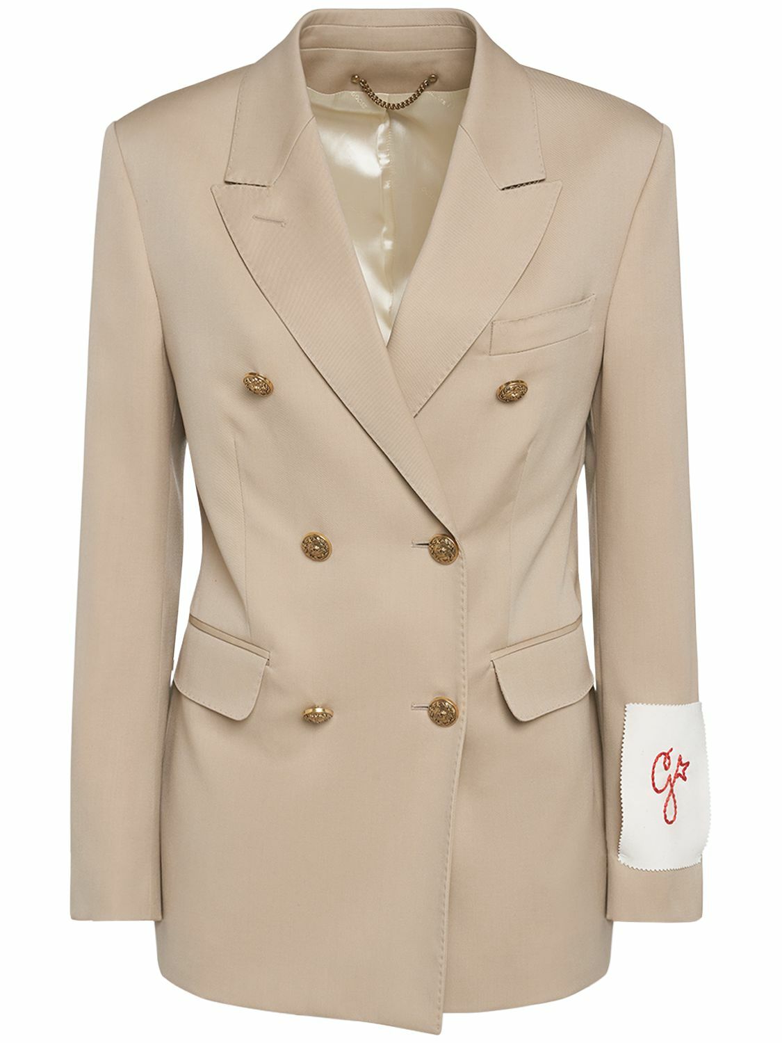 GOLDEN GOOSE - Golden Wool Double Breasted Blazer Golden Goose Deluxe Brand