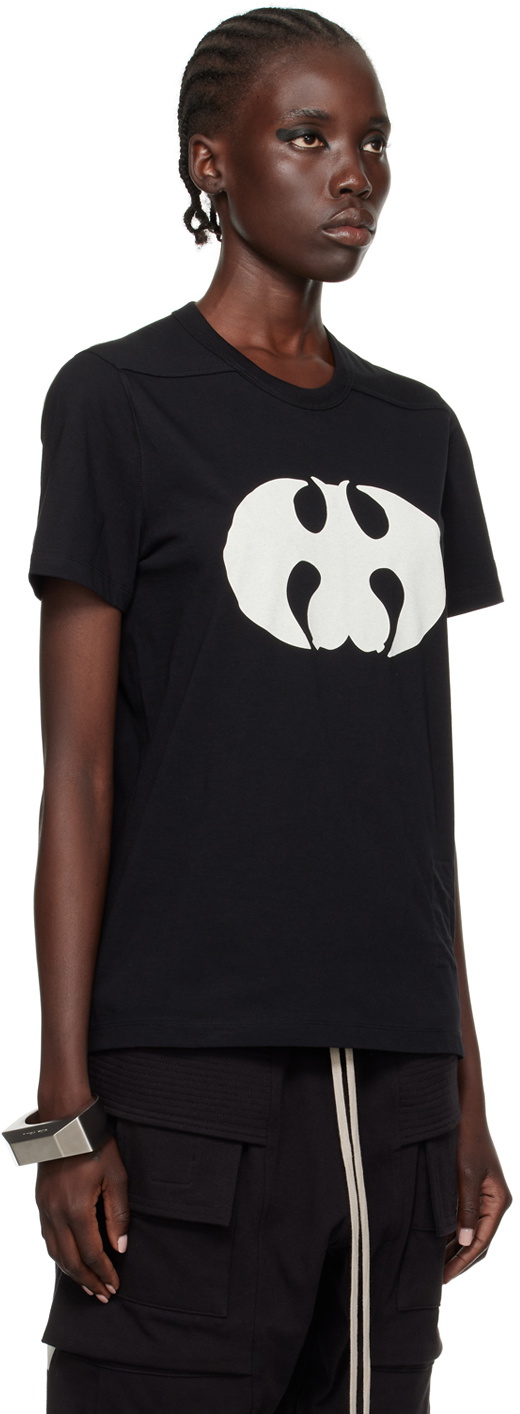 Rick Owens SSENSE Exclusive Black KEMBRA PFAHLER Edition Level T-Shirt ...
