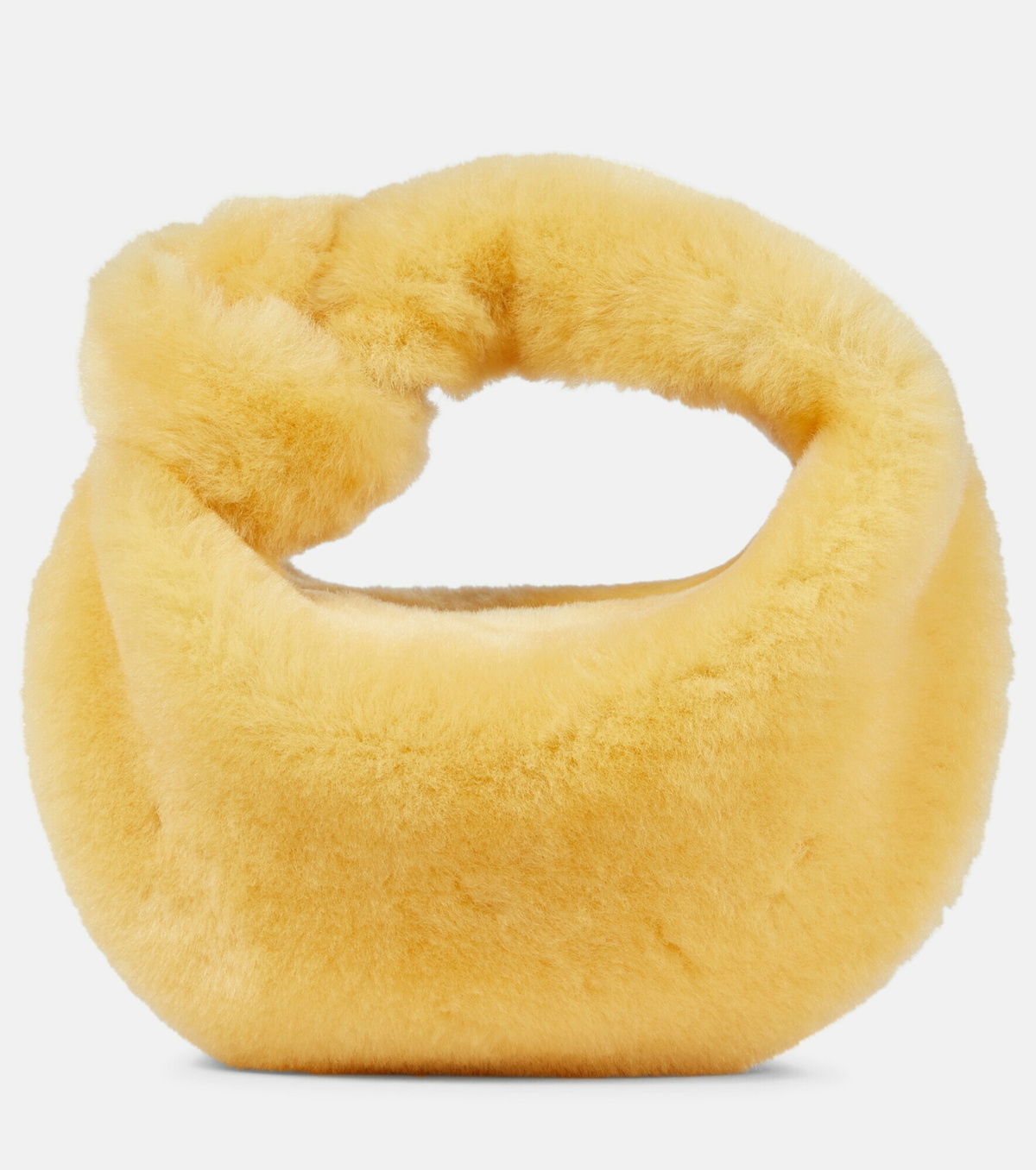 Bottega Veneta - Jodie Mini shearling tote Bottega Veneta