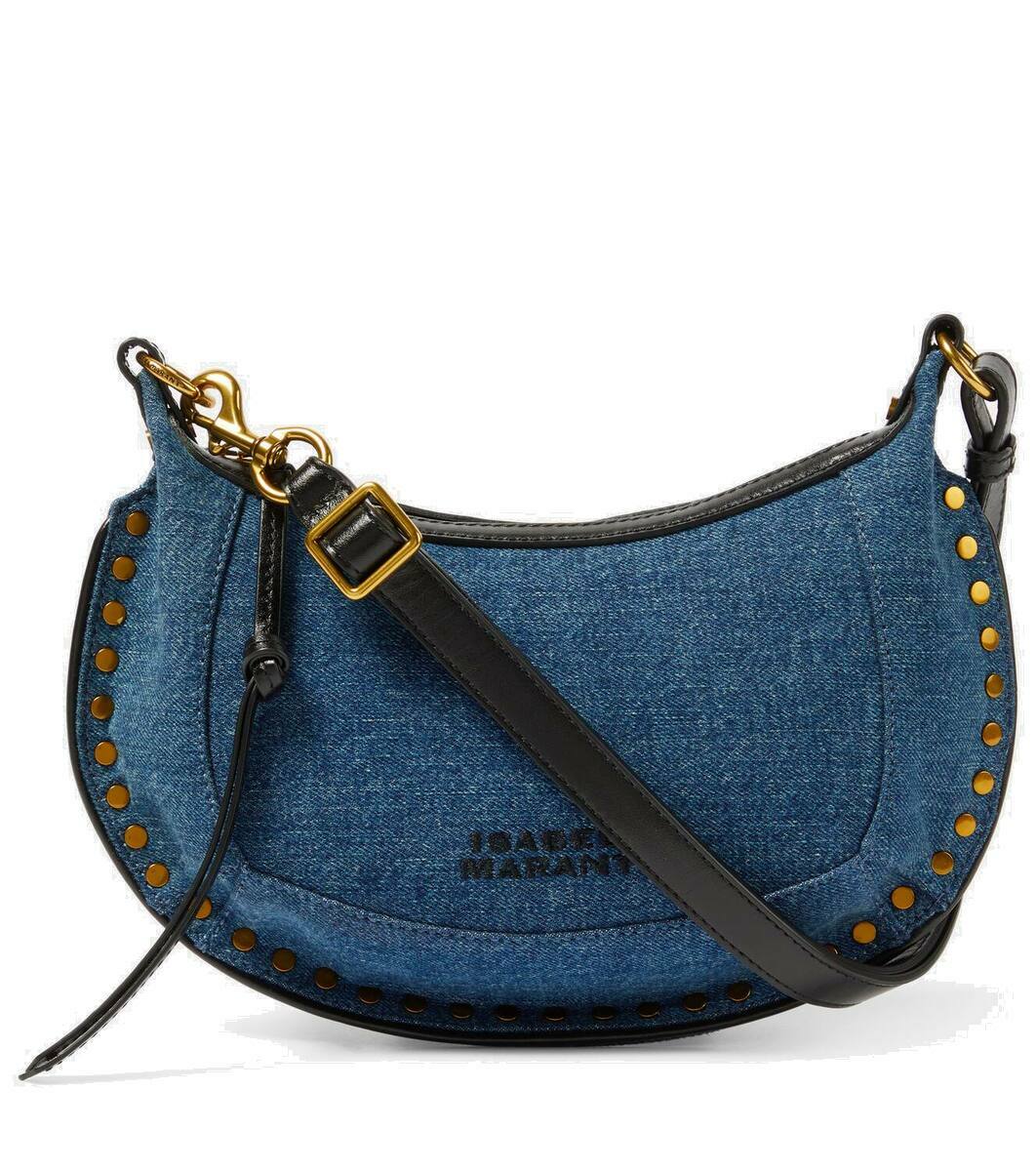 Isabel Marant Oskan Moon Small denim shoulder bag Isabel Marant