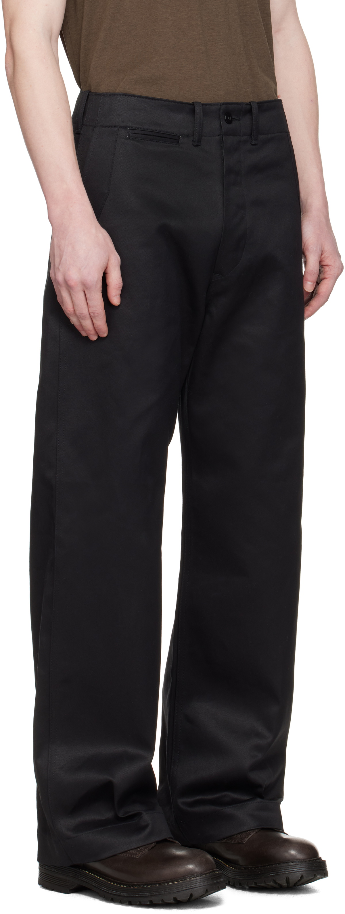 Taiga Takahashi Black Lot. 202 Engineer Trousers Taiga Takahashi