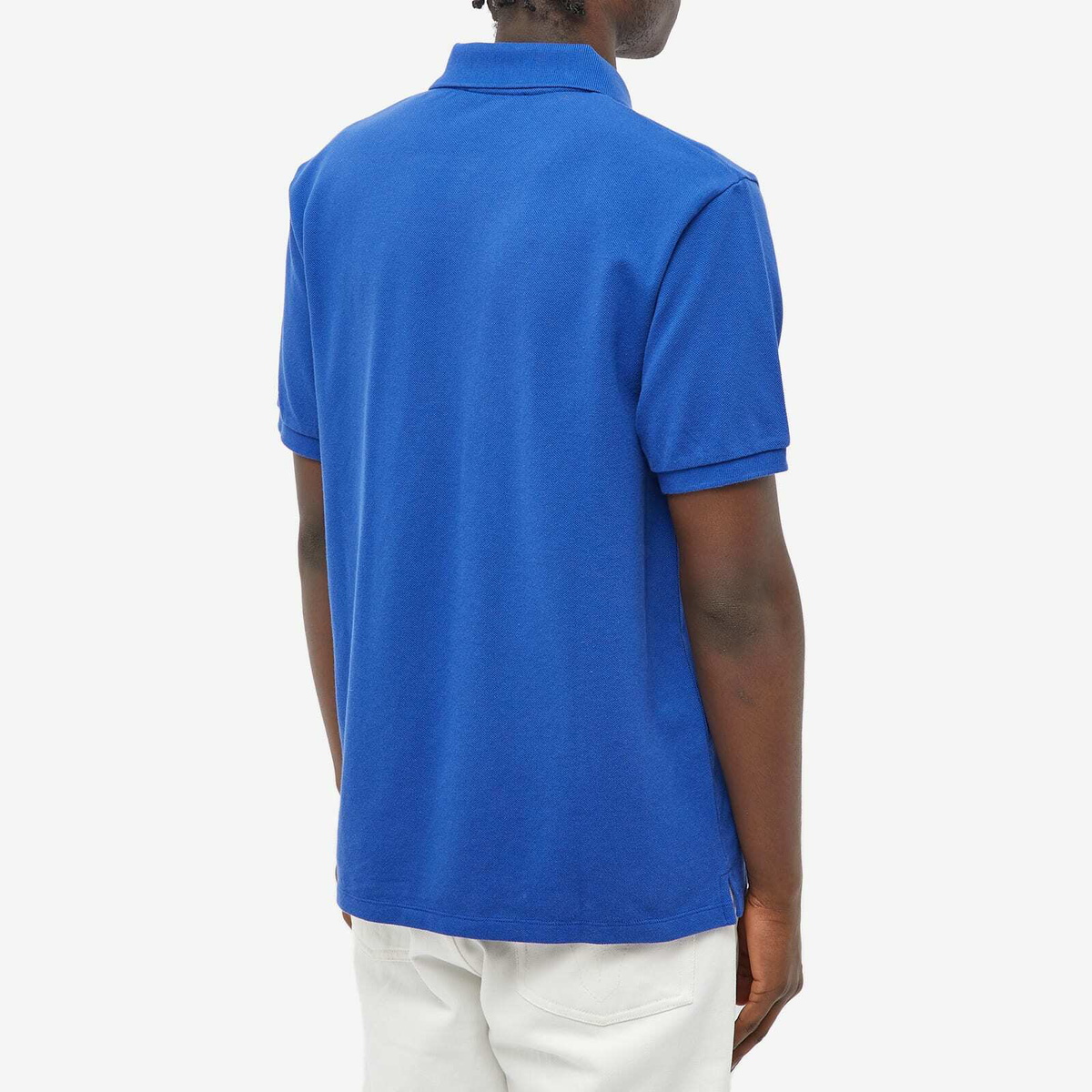 Maison Kitsuné Men's Fox Head Patch Classic Polo Shirt in Deep Blue ...