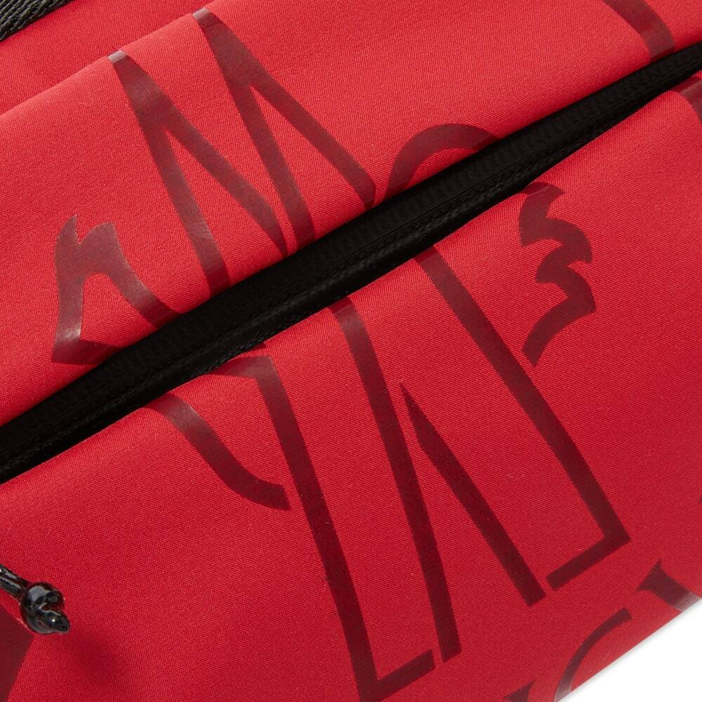 Moncler Men's Cut Logo Bumbag in Red Moncler