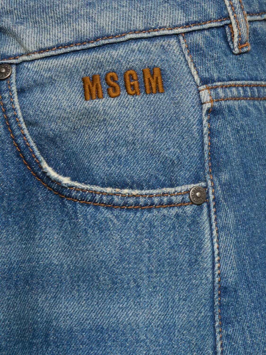 MSGM Midrise Baggy Jeans MSGM