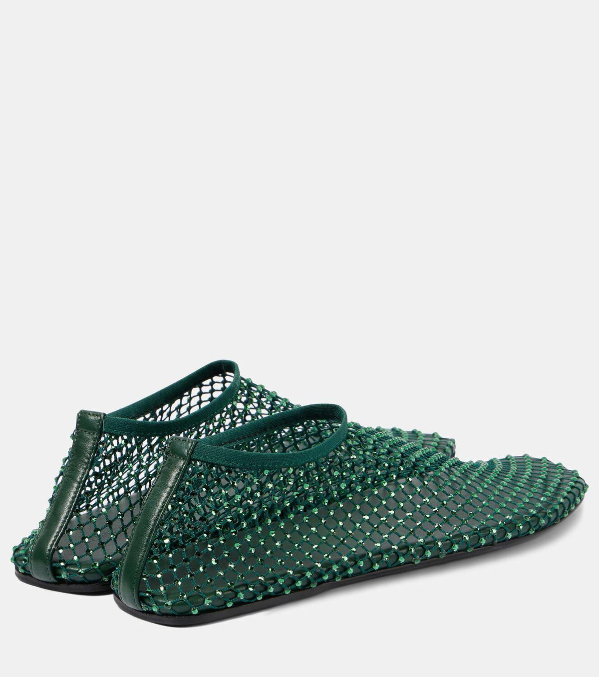 Christopher Esber Minette crystal-embellished flats Christopher Esber