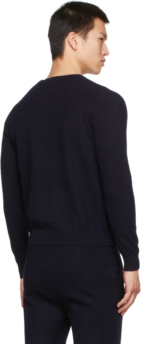 extreme cashmere Navy N°36 Be Classic Sweater extreme cashmere