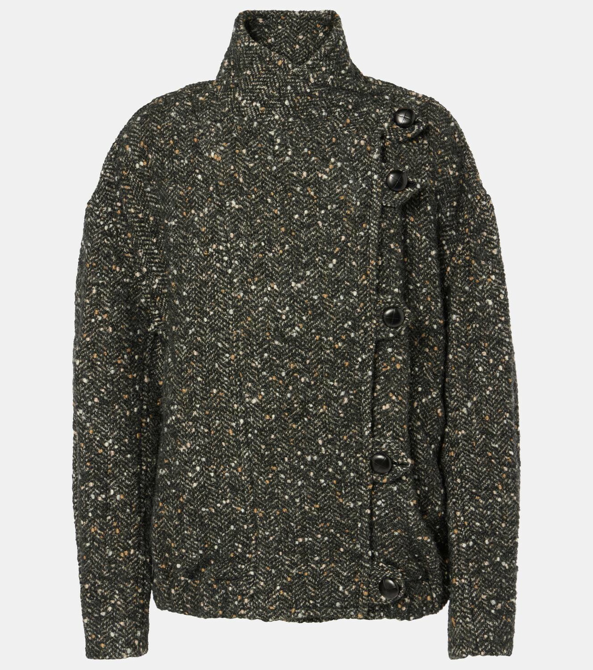 Marant Etoile Hanis herringbone bouclé jacket Isabel Marant Etoile