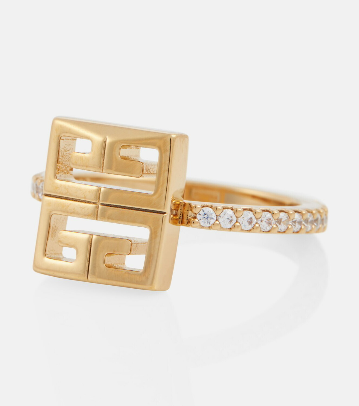 Givenchy 4G Swarovski® crystal-embellished ring Givenchy