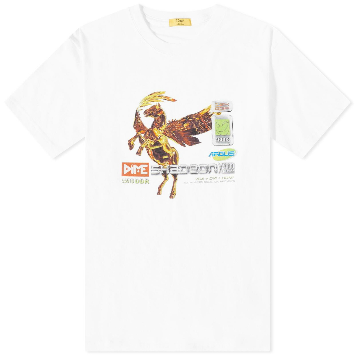 Dime Men's GPU T-Shirt in White Dime