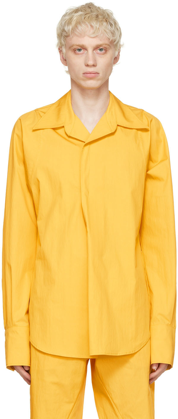 Bianca Saunders Yellow Rowdy Shirt Bianca Saunders