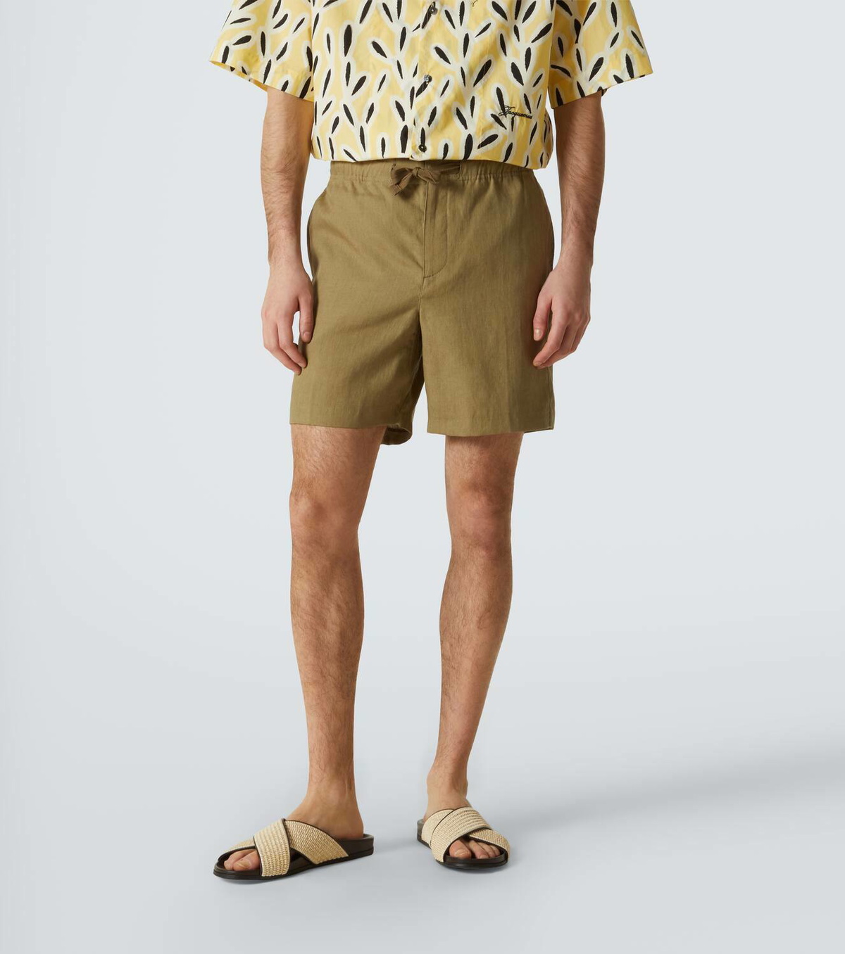 Orlebar Brown Alex linen Bermuda shorts Orlebar Brown