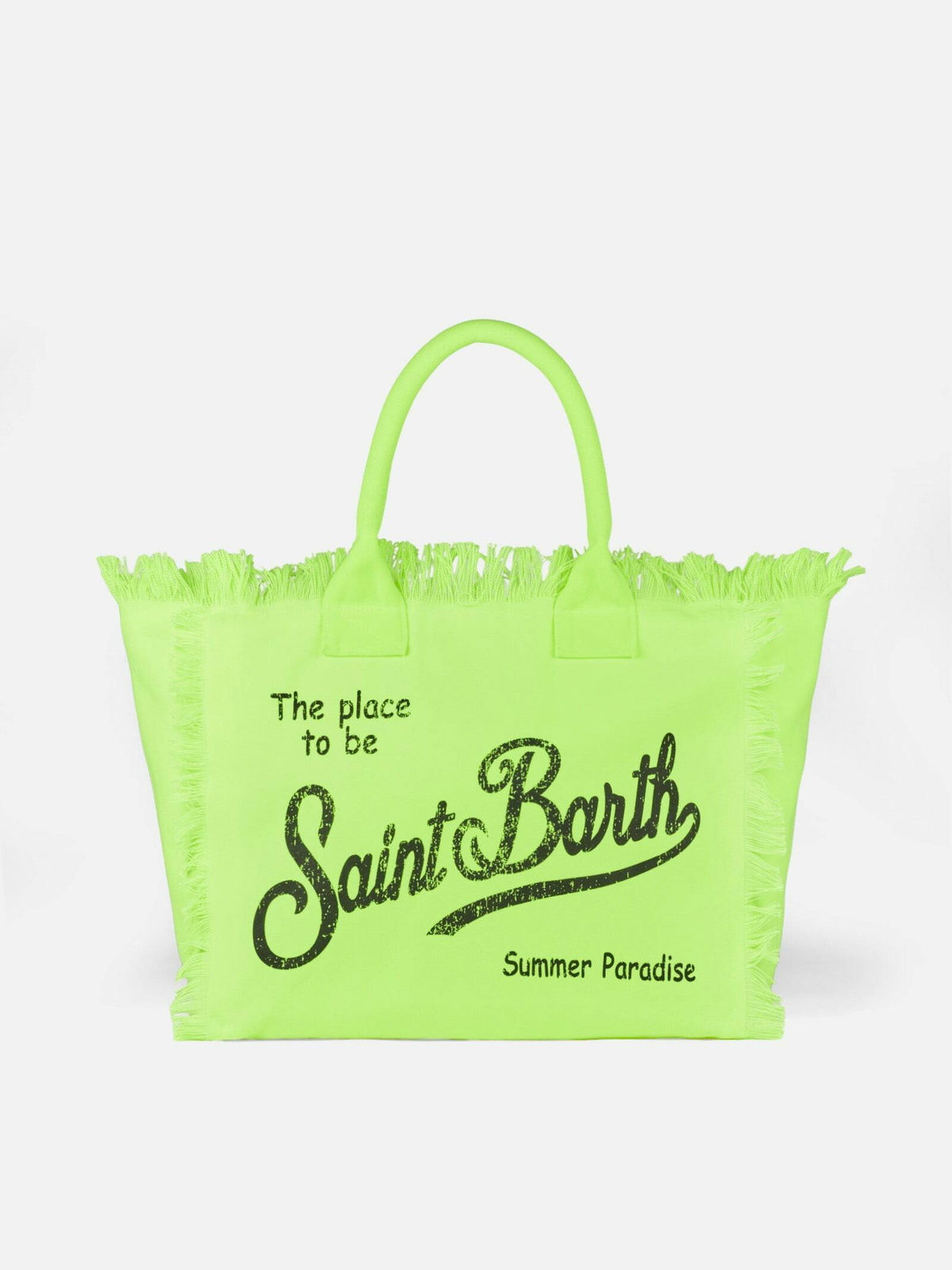 MC2 Saint Barth Vanity Fluo Yellow Shoulder Bag MC2 Saint Barth