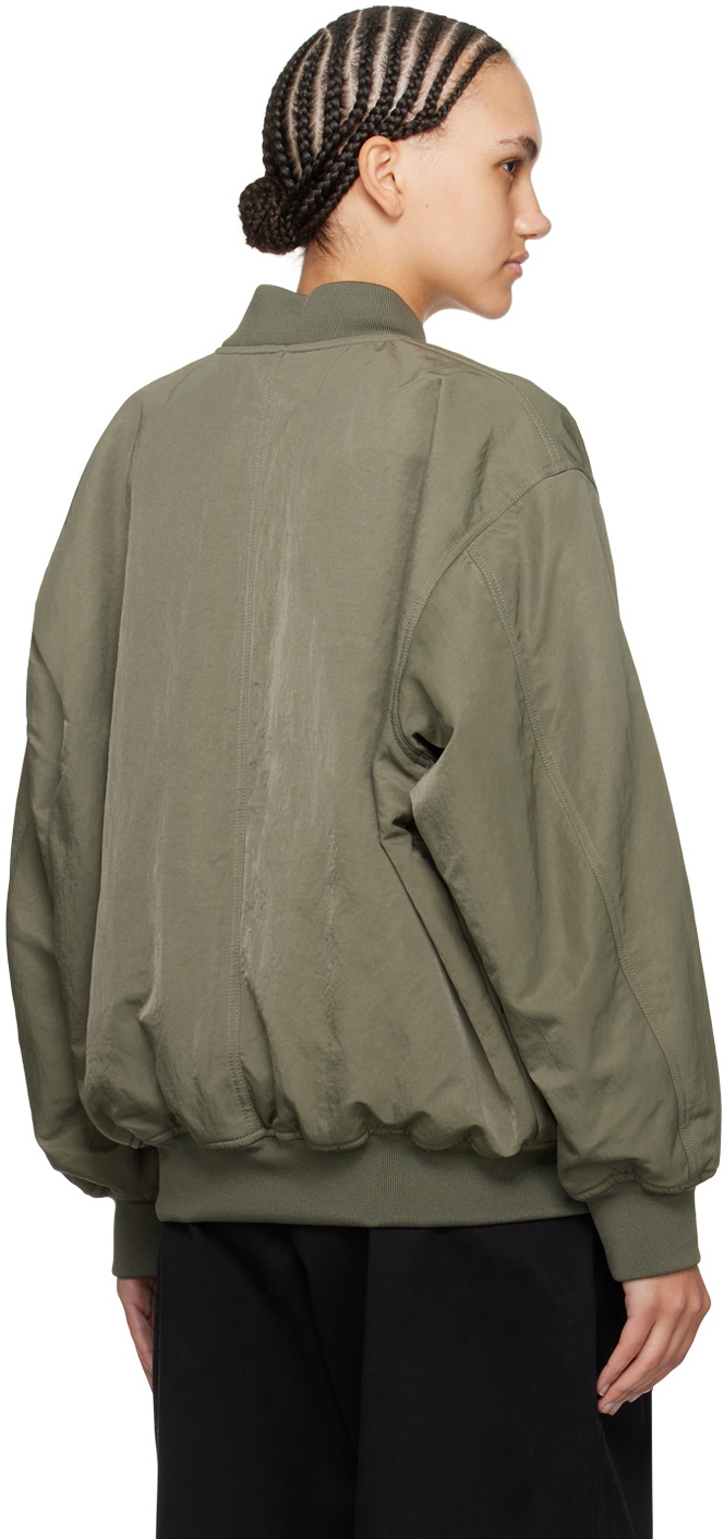 Studio Nicholson Khaki Kora Bomber Jacket Studio Nicholson