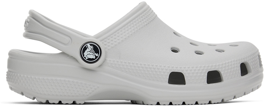Crocs Kids Gray Classic Clogs Crocs