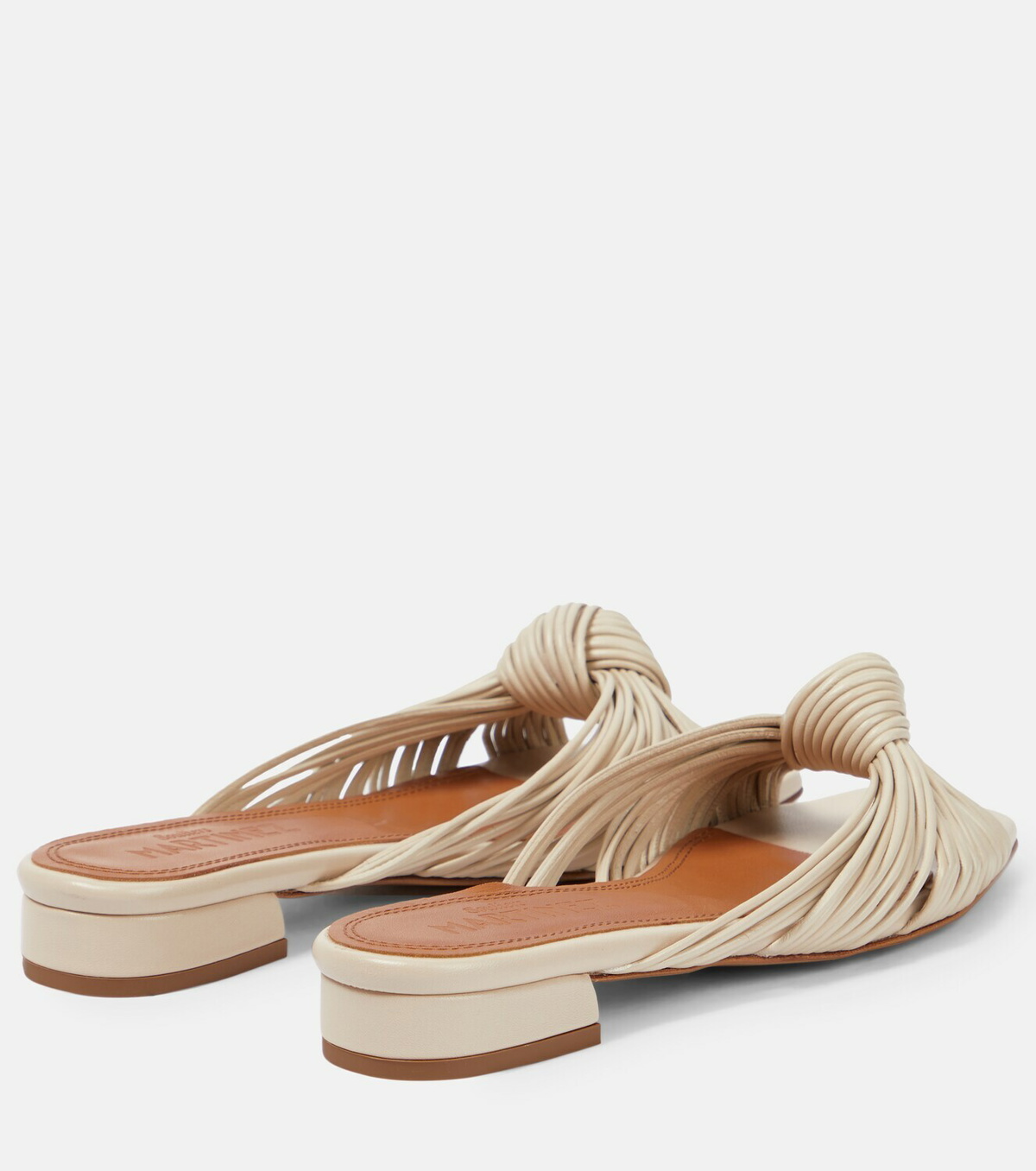 Souliers Martinez Alicante leather mules Souliers Martinez