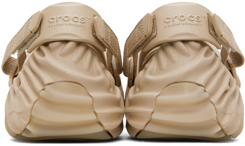 Crocs Taupe Salehe Bembury Edition Pollex Clogs Crocs