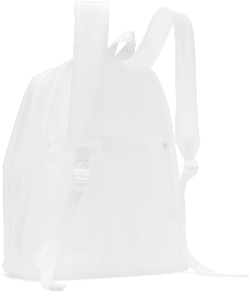 AMOMENTO White TPU Backpack AMOMENTO