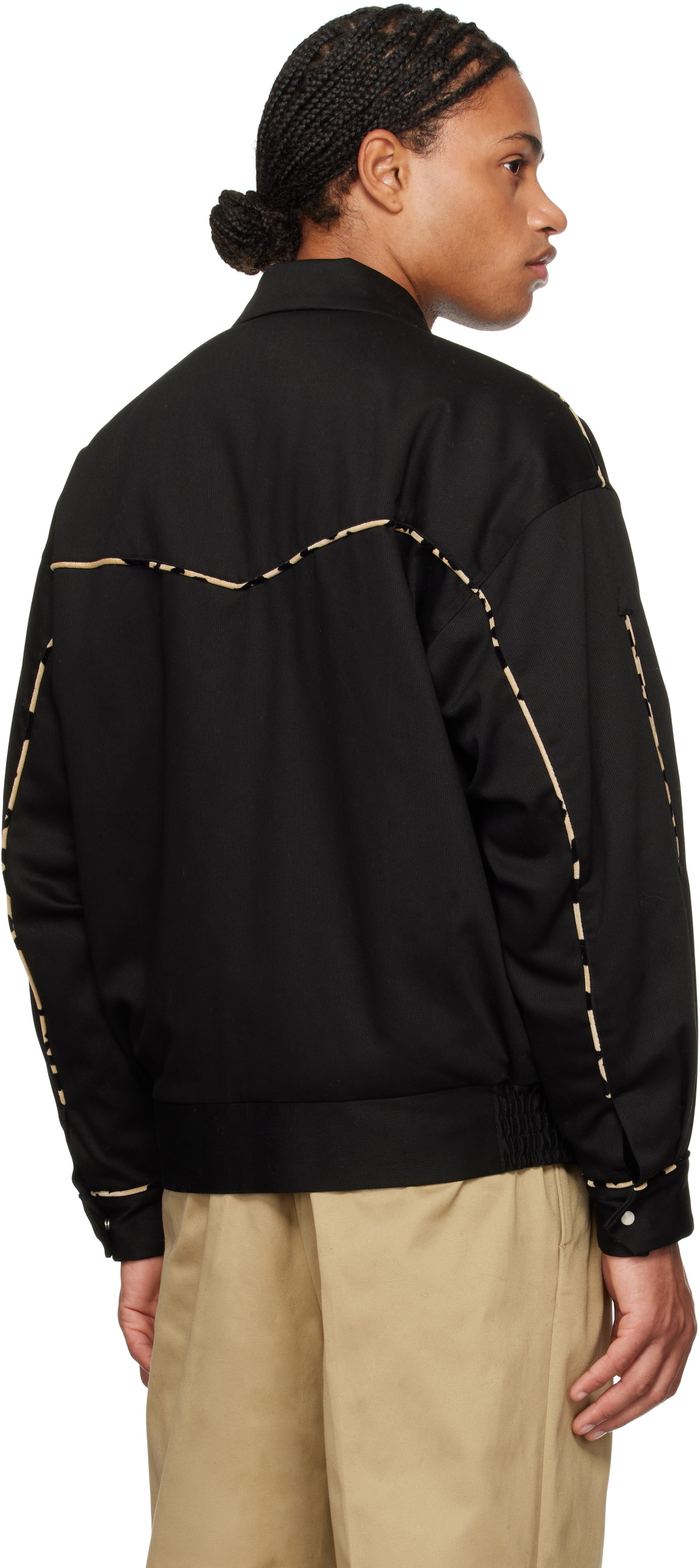 WACKO MARIA Black Western Jacket Wacko Maria