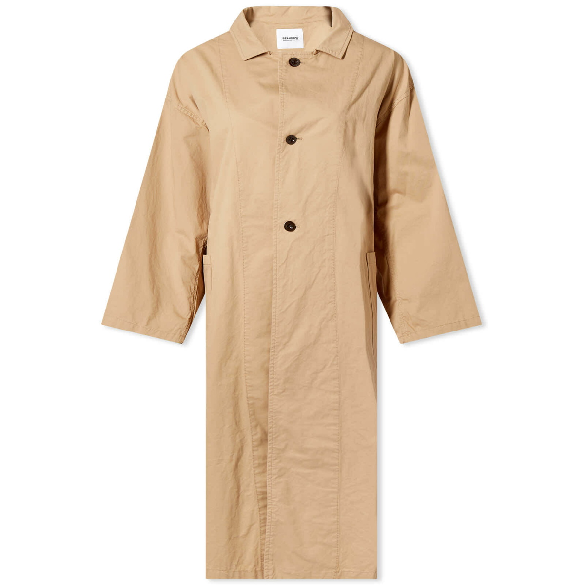 Beams Boy Women's Trench Coat in Beige Beams Boy
