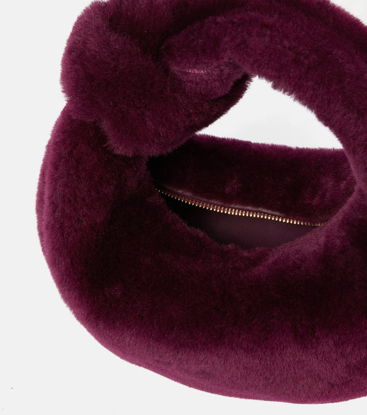 Bottega Veneta - Jodie Mini shearling tote Bottega Veneta