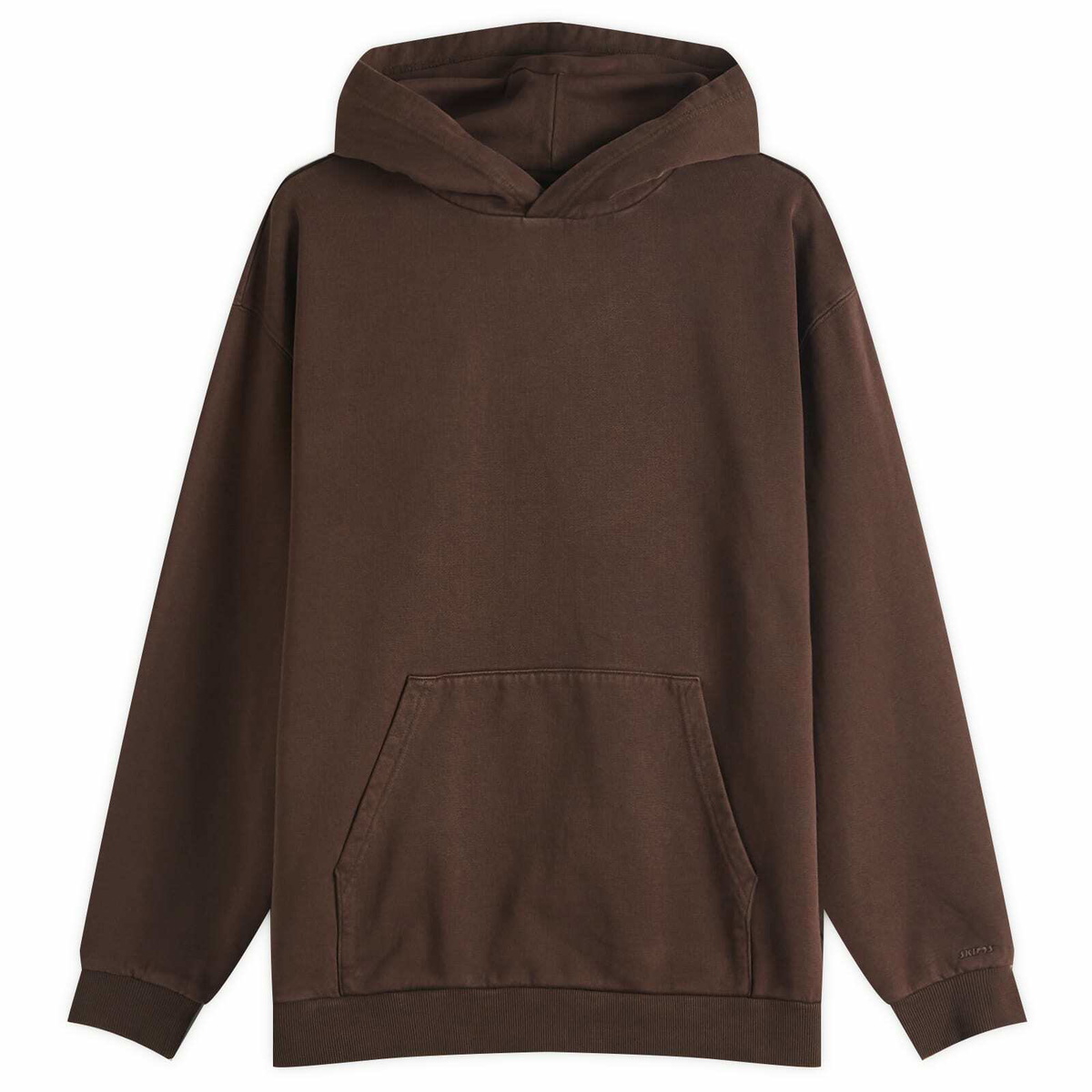 SKIMS Women's Boyfriend Fleece Pullover Hoodie in Espresso SKIMS
