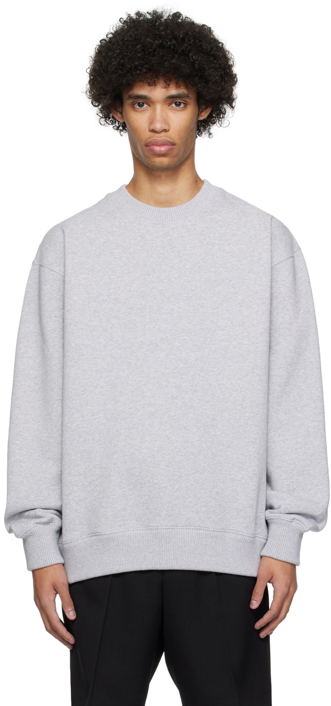 Róhe Gray Crewneck Sweatshirt Róhe