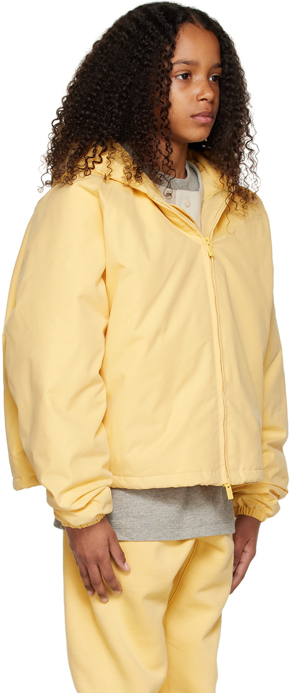 Essentials Kids Yellow Full Zip Jacket Essentials