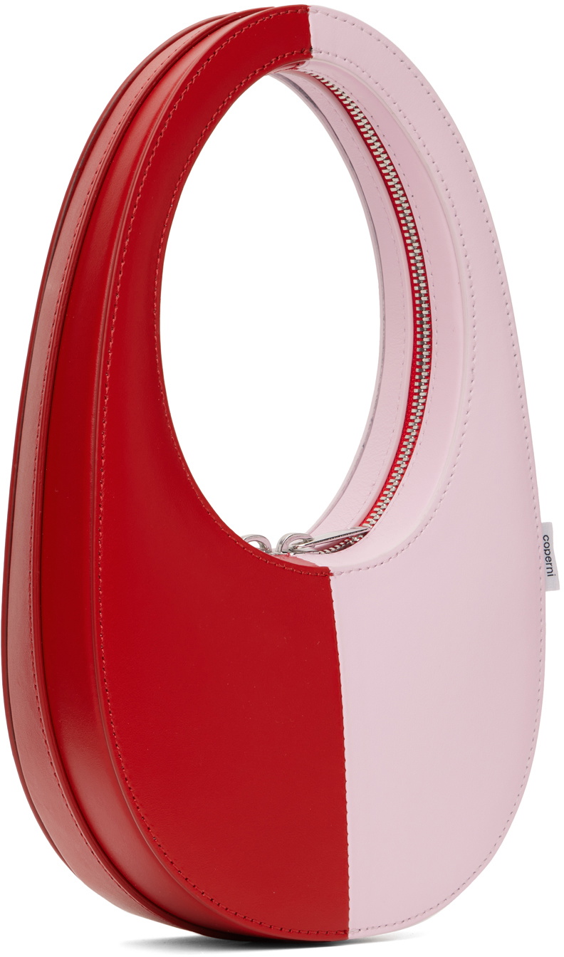 Coperni Red & Pink Mini Swipe Bag Coperni