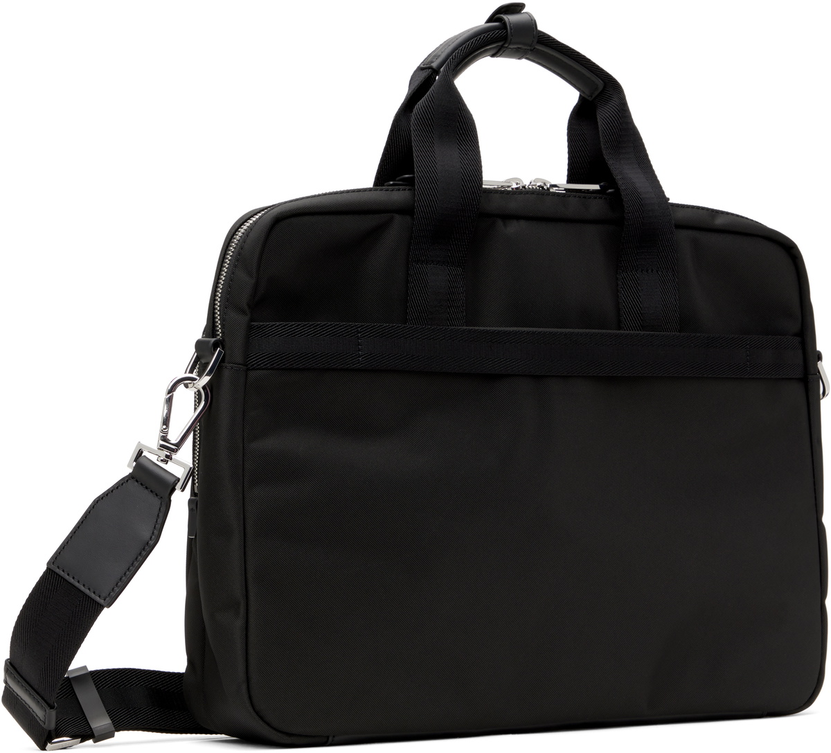 BOSS Black Multi-Pocket Briefcase BOSS