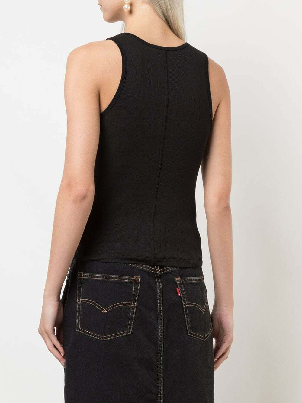 WARDROBE.NYC - Ribbed Cotton Tank Top WARDROBE.NYC