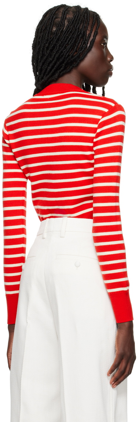 AMI Paris Red Ami de Cœur Sweater AMI